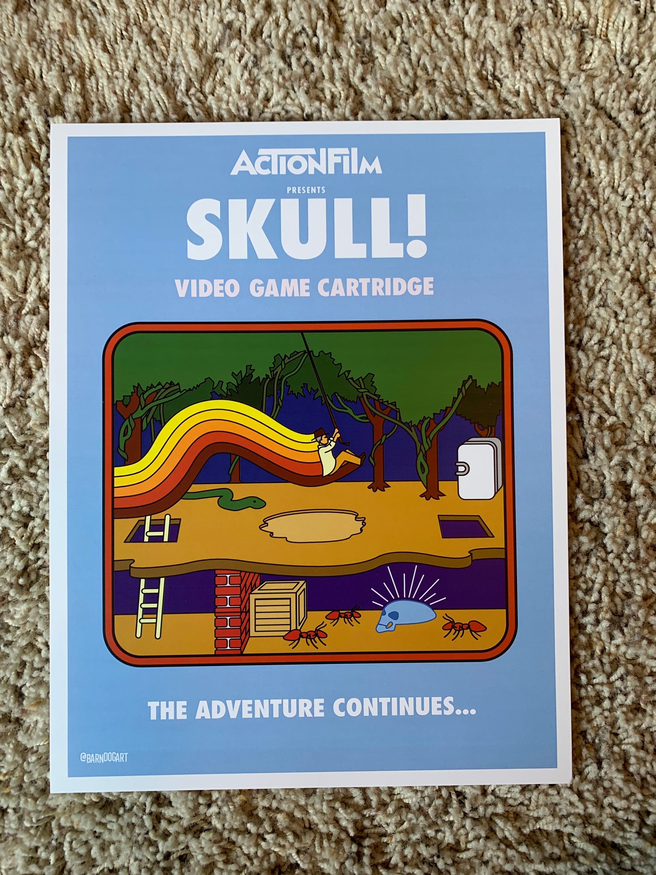 Pitfall Atari Game inspired Indiana Jones Set of 4 Raiders | Etsy