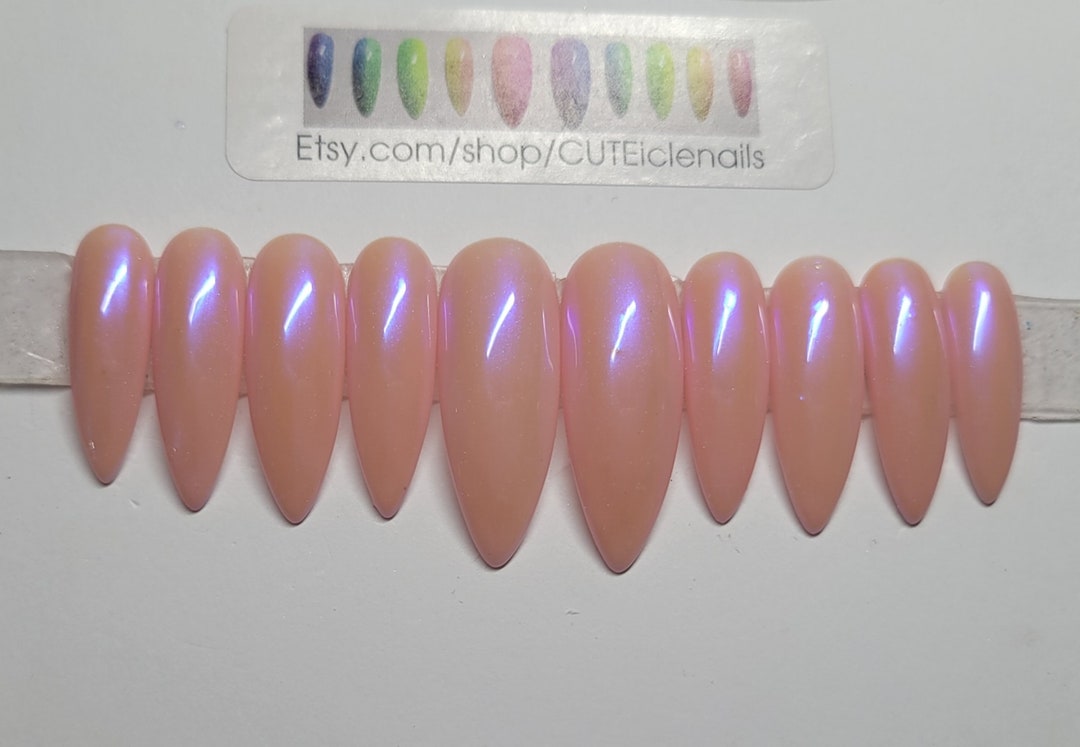 Handpainted Diva Bride Aurora-12 Custom Gel Press on Nails - Etsy