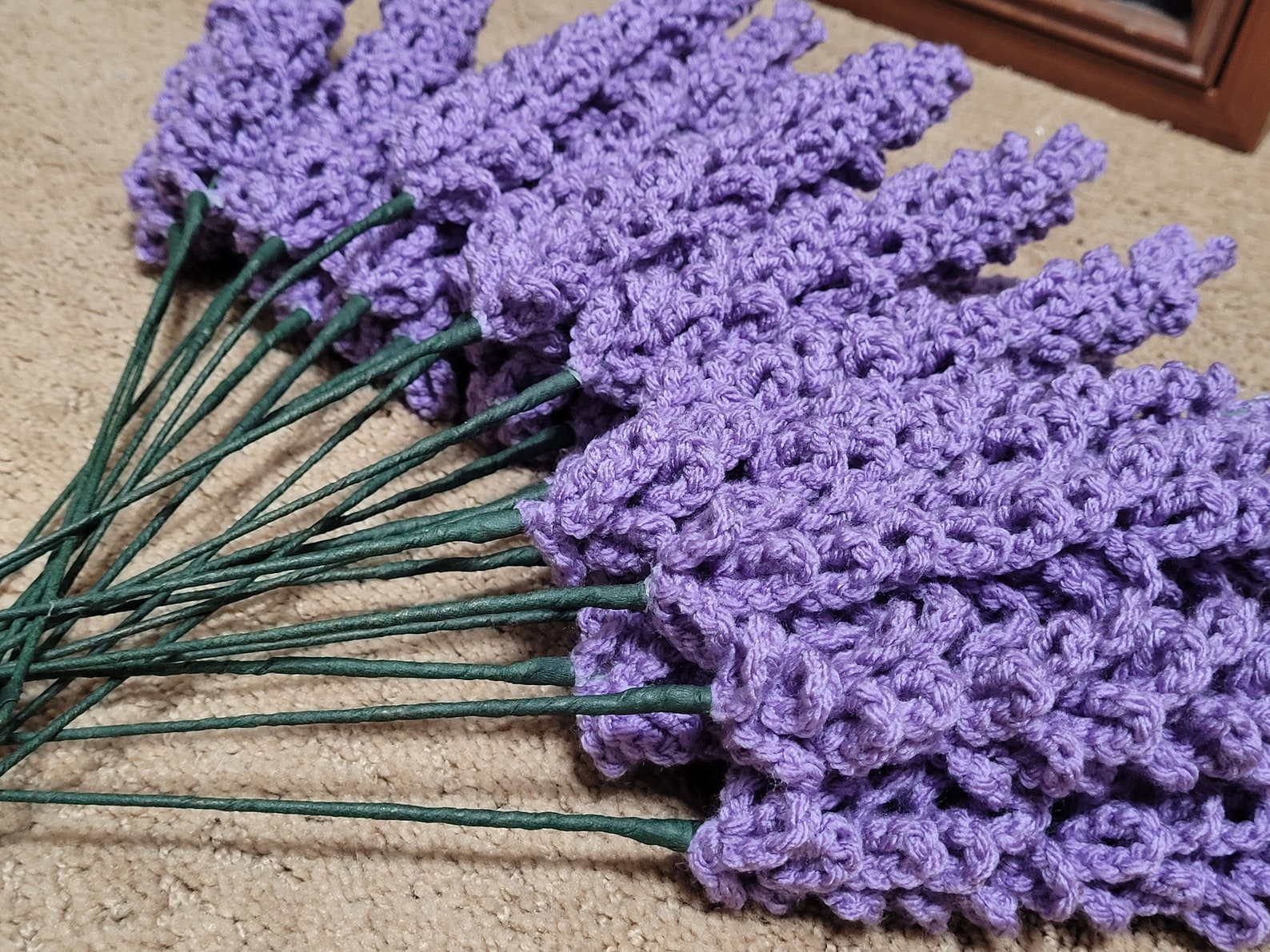 6 Pcs. Handmade Crochet Lavender - Etsy