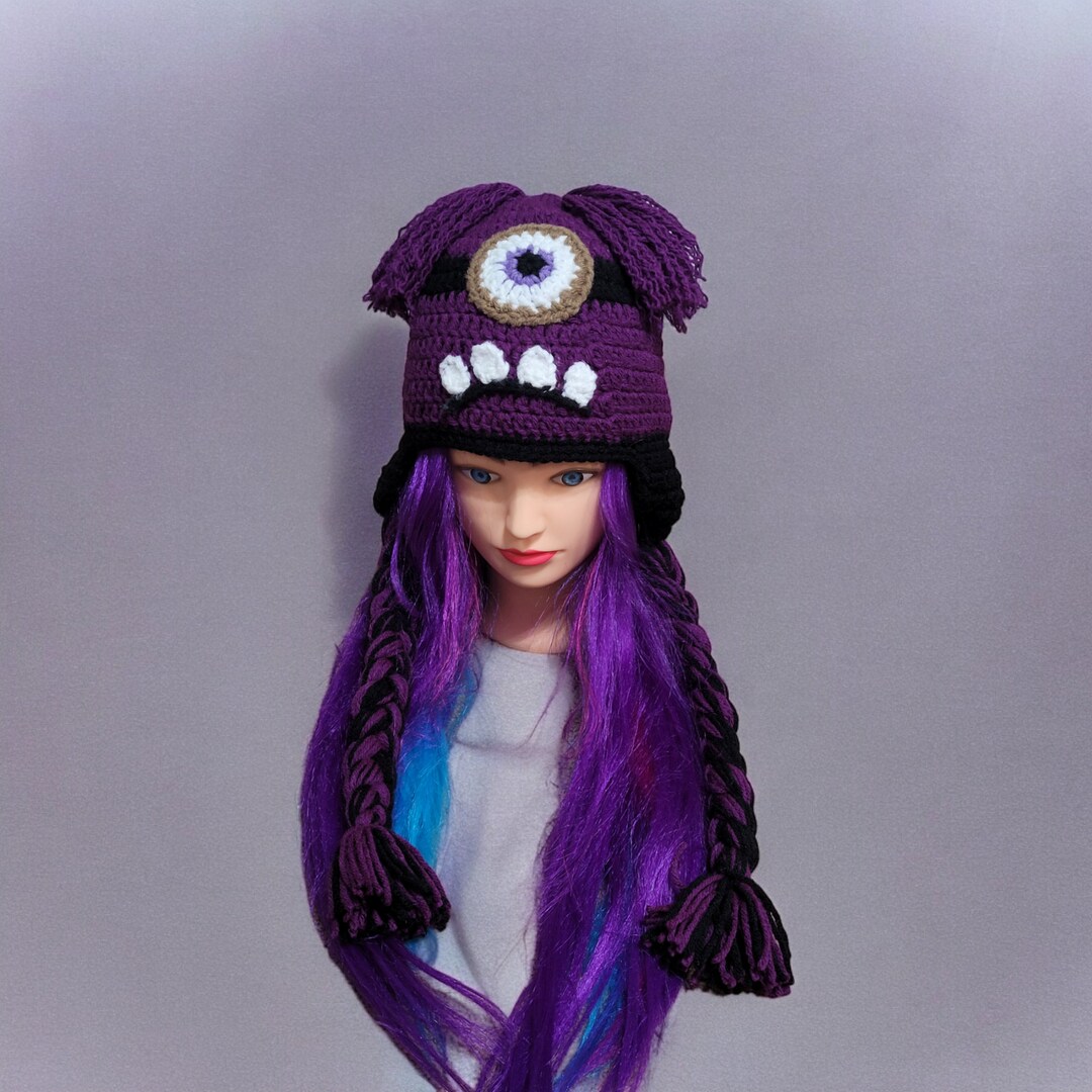 Hand Crocheted Evil Minion Hat - Etsy