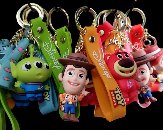 Toy Story Inspired Bitty Funko Pop Keychains - Bag Charms - Pixar - Etsy