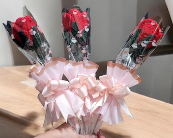Single Eternal Rose Mini Bouquet, Eternal Rose, Quinceanera, Sweet ...
