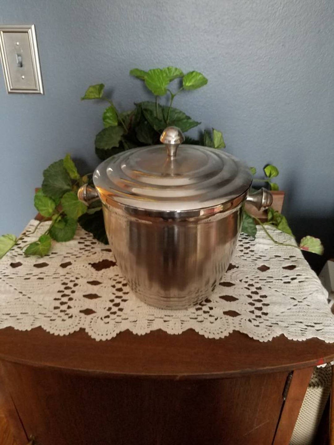 Vintage Lenox Tuscany Ice Bucket. Stainless. - Etsy