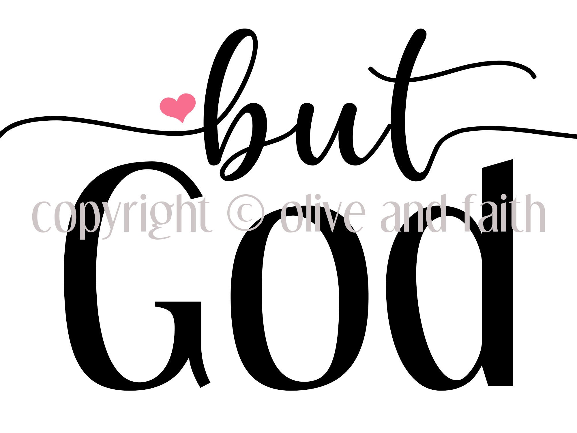 But God Printable Wall Art 8x10 Instant Download Home - Etsy España