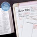 New_printable 2page Sermon Notes Sermon Summary Note Christian Planner ...