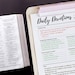 Printable Daily Devotions Planner: Christian Journal Template (PDF) - Etsy