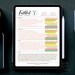 Printable Faithful Habit Tracker: 5 Week Spiritual Growth Planner (PDF ...