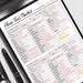 Printable House Tour Tracker: Moving Planner Checklist (JPG) - Etsy