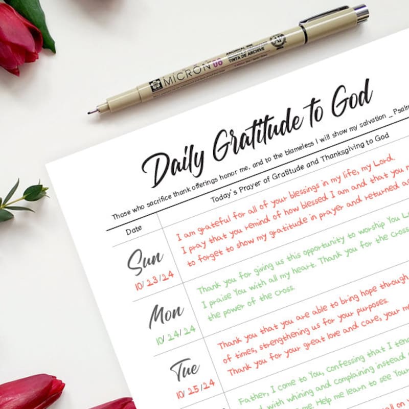 Gratitude Journal - Etsy