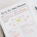Printable Step by Step Idea Planner Idea Planner Brainstorming | Etsy