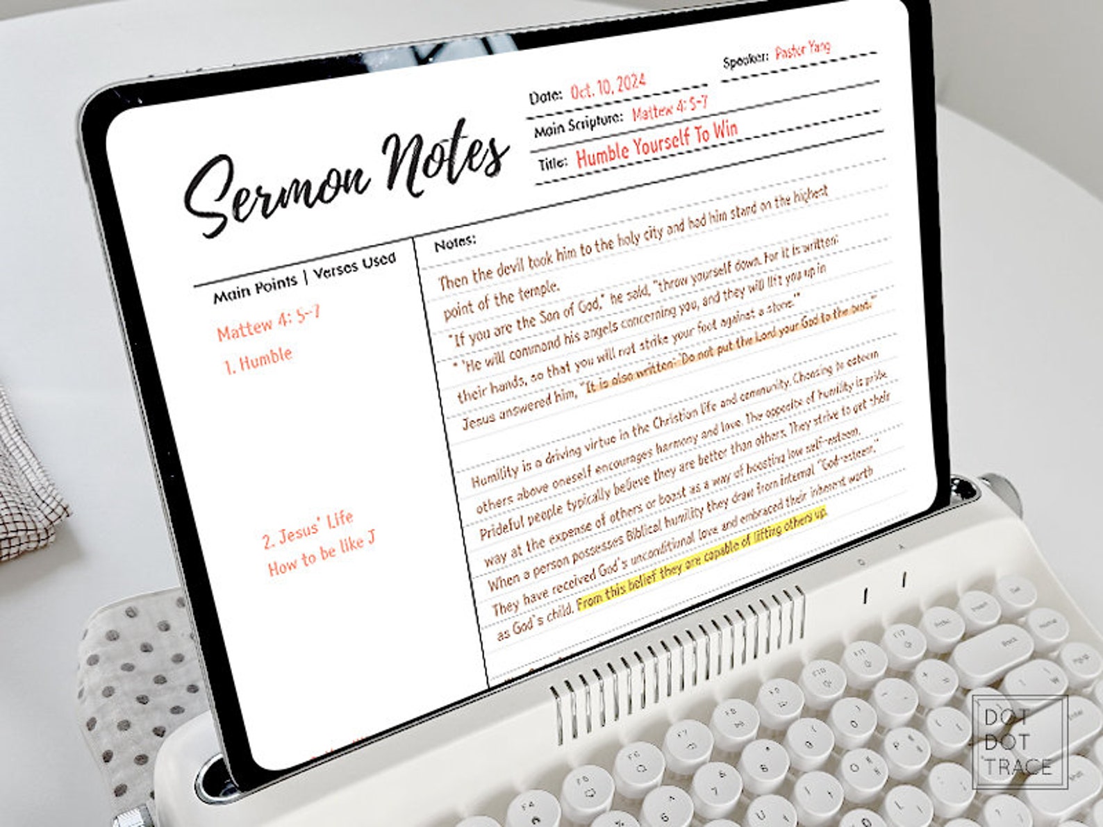New_ Printable Sermon Notes Sermon Summary Note Christian Planner ...