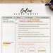 Printable 1page Online Class Notes Lecture Notes Class Note Templates ...