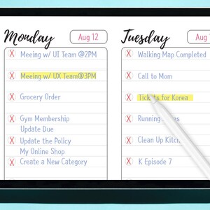 Printable Weekly to Do List Weekly Planner Weekly Task Daily to Do ...
