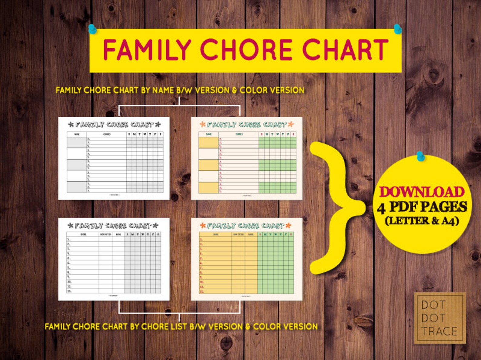 Printable Family Chore Chart Daily Family To Do List Weekly Etsy printable-family-chore-chart-daily-family-to-do-list-weekly-etsy