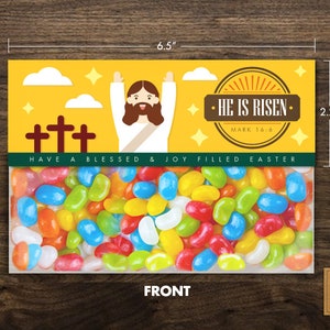 Printable Easter Treat Bag Toppers Easter Favor Bag Toppers Easter ...