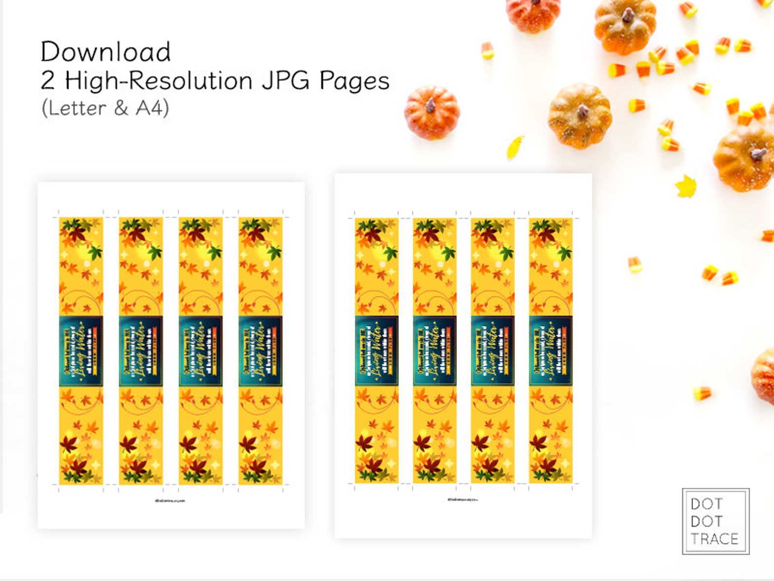 Printable Christian Fall Festival Water Bottle Labels | Etsy