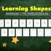 Printable Learning Shapes Kids Activity Book Shape Worksheets Shape ...