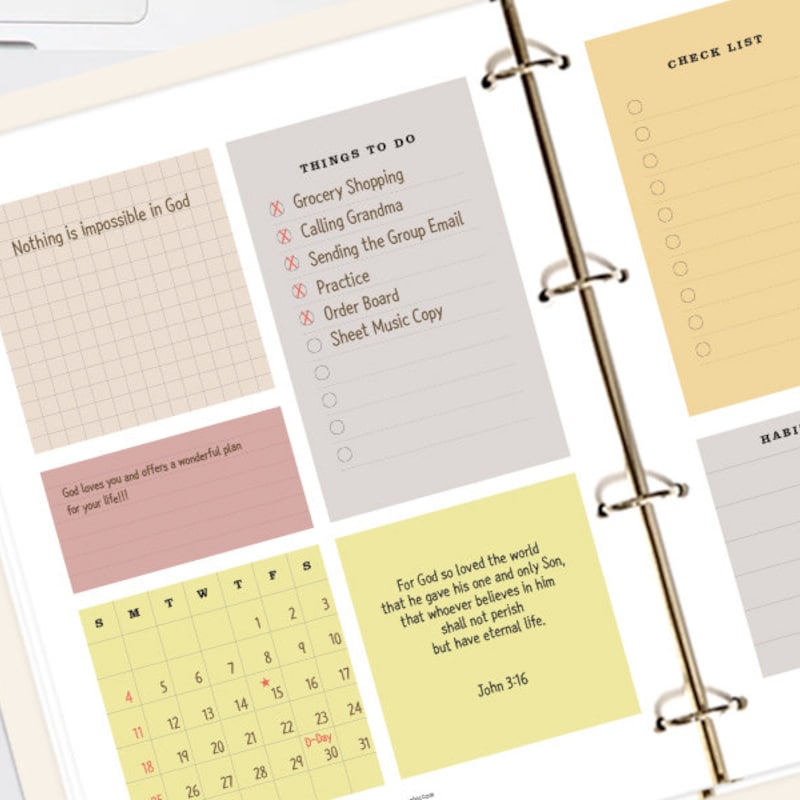 Sticky Note Template - Etsy