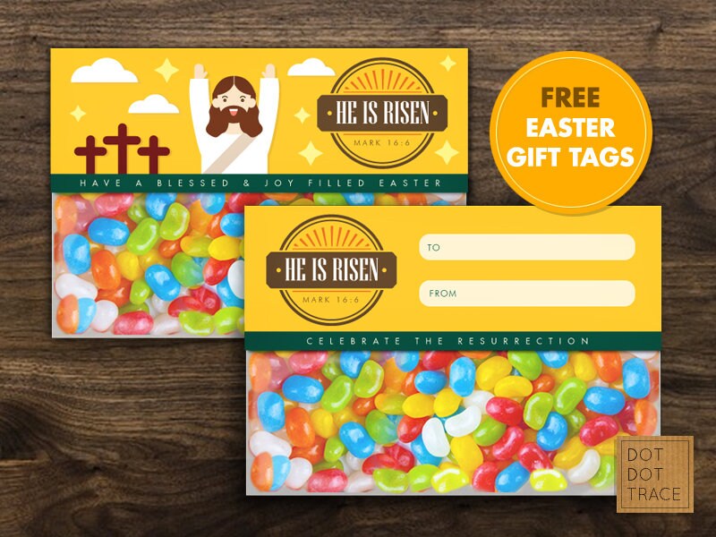 Printable Easter Treat Bag Toppers Easter Favor Bag Toppers - Etsy