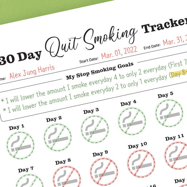 Quitting Smoking - Etsy