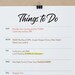 Sunday Start Printable Things to Do Weekly Planner Daily Planner 7 Day ...