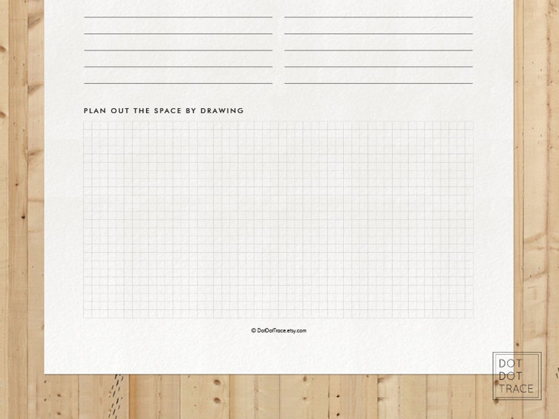 Printable Home Editing Planner House Remodeling Chart Home | Etsy