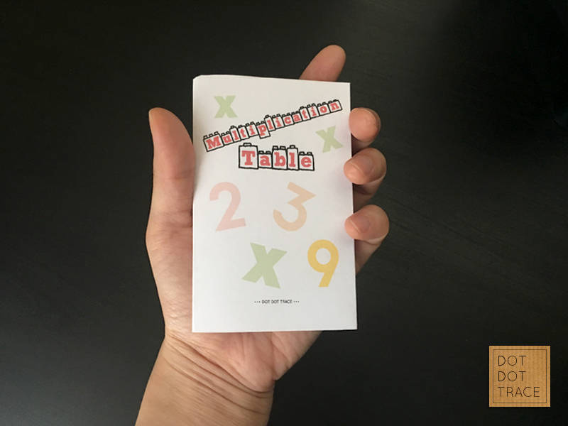 Multiplication Table Mini-book: Kids Math Worksheets (digital Download ...