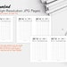 A5_printable Gift List Gift Planner Monthly Gift Budget - Etsy