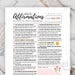 Christian Affirmations Printable With Bible Verses (PDF) - Etsy