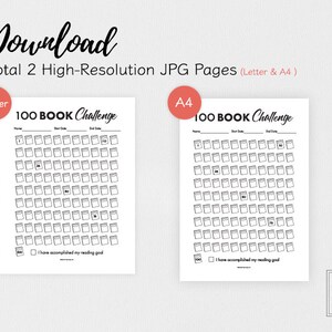 100 Book Challenge Reading Tracker Reading Challenge for Kids Goodnotes ...