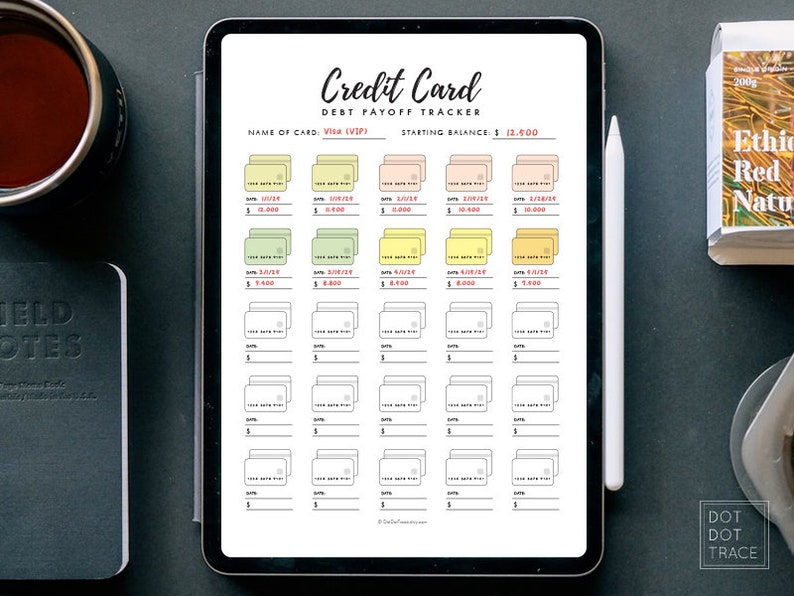 Printable Credit Card Debt Tracker Goodnotes Credit Card Debt Tracker ...