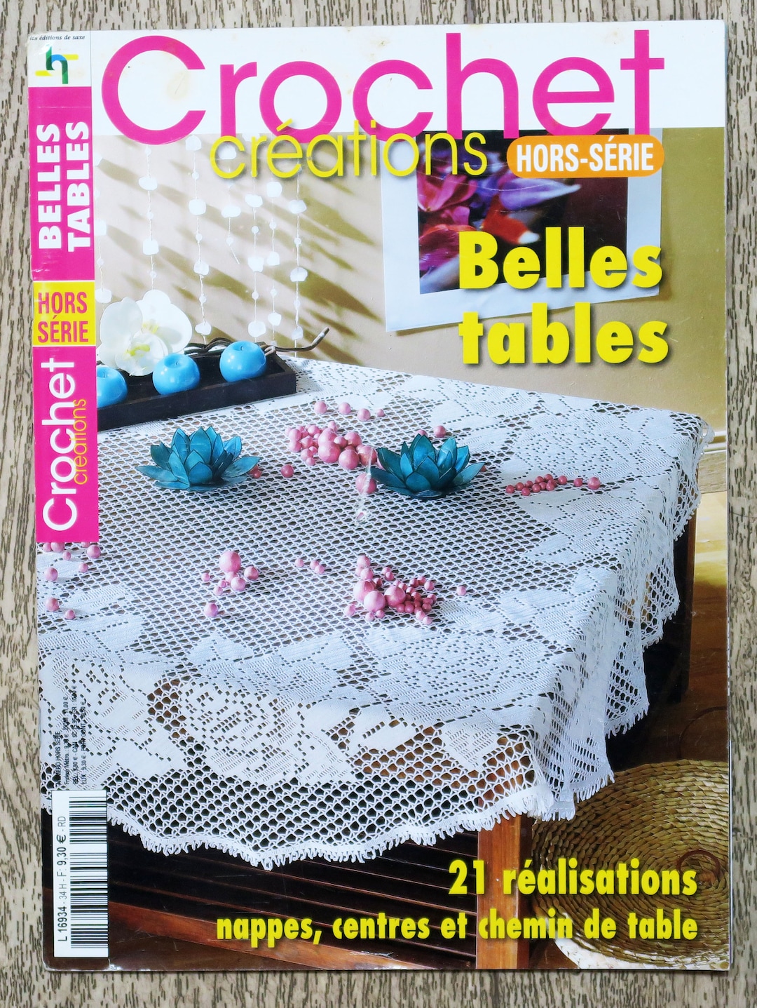 HS Crochet Creations Magazine Belles Tables, Crochet Catalog, Crochet ...