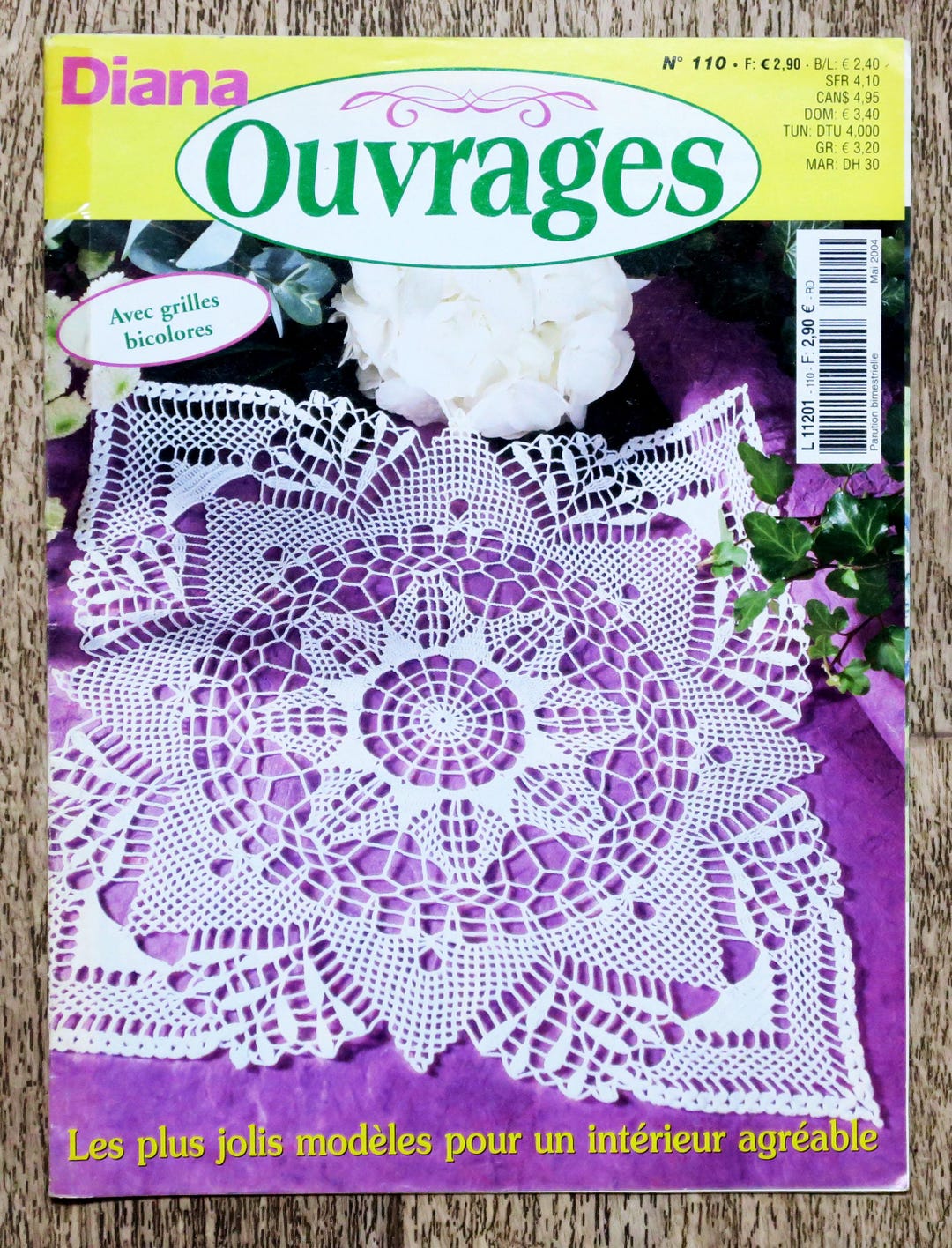 Diana Magazine Works 110, Crochet Catalog, Crochet Magazine, Crochet ...