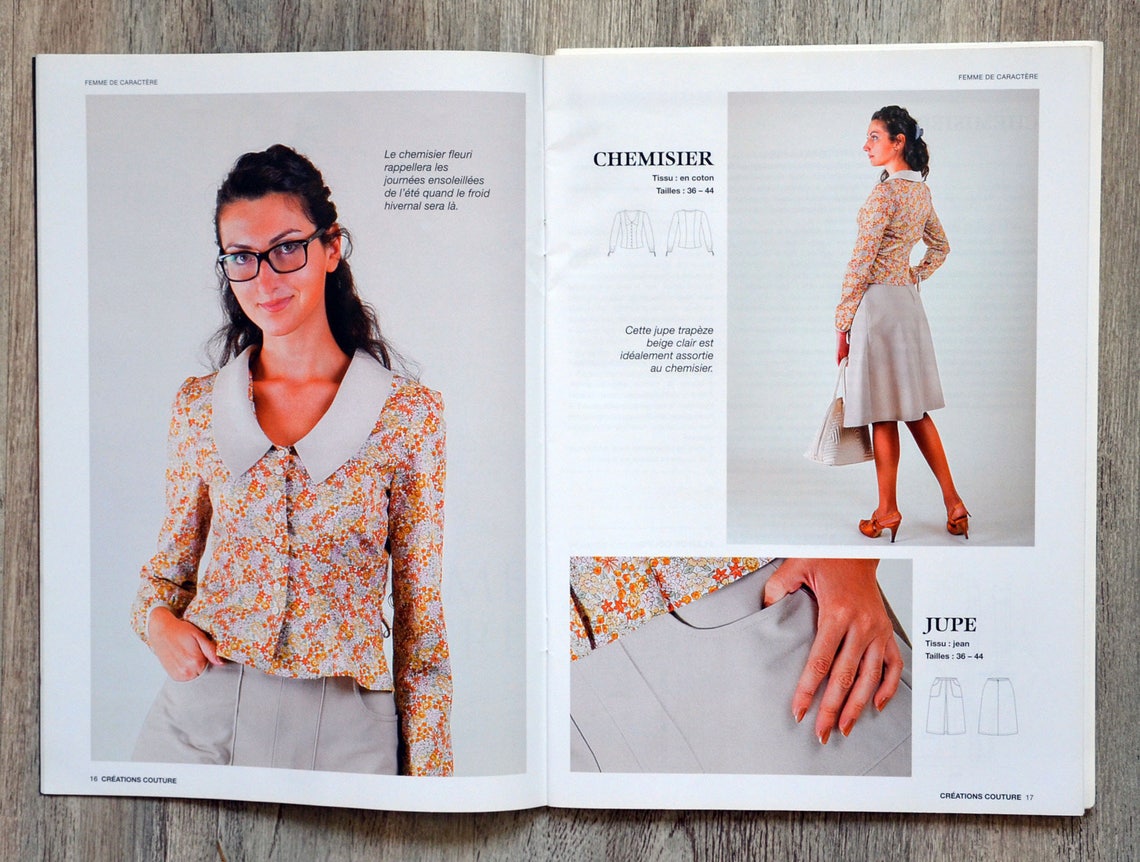 Magazine Créations couture 4 magazine de couture patron - Etsy France