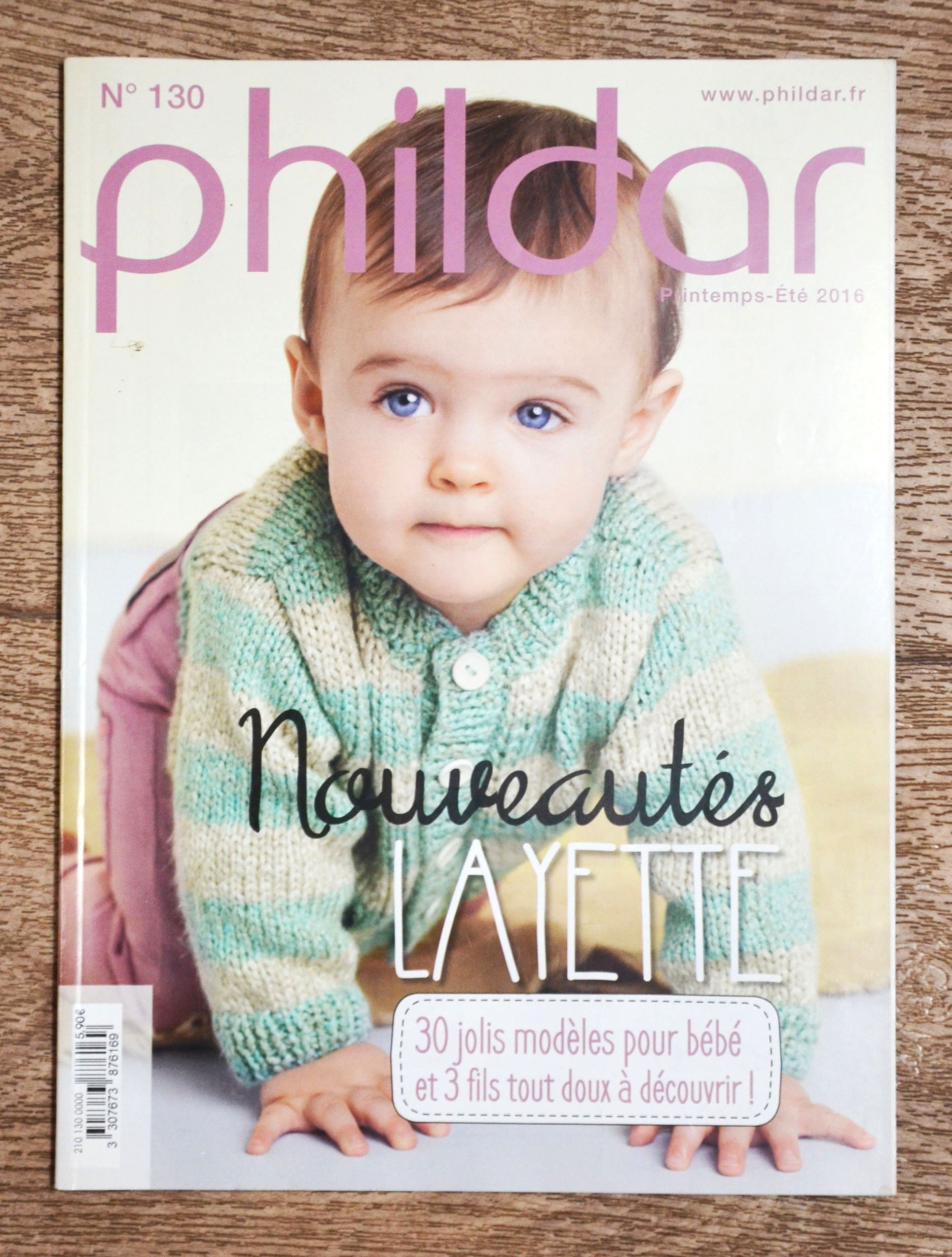 baby knit Phildar Magazine 229 Layette Spring-Summer 1993 summer knit ...