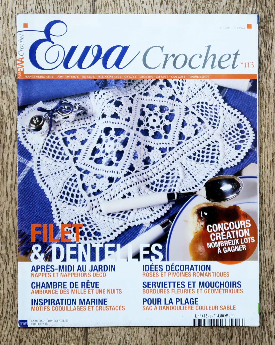 Ewa Crochet Magazine 03 / July 2005, Crochet Magazine, Crochet Catalog ...