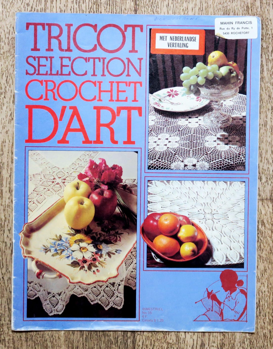 Knitting Magazine Art Crochet Selection 35, Crochet Magazine, Crochet ...