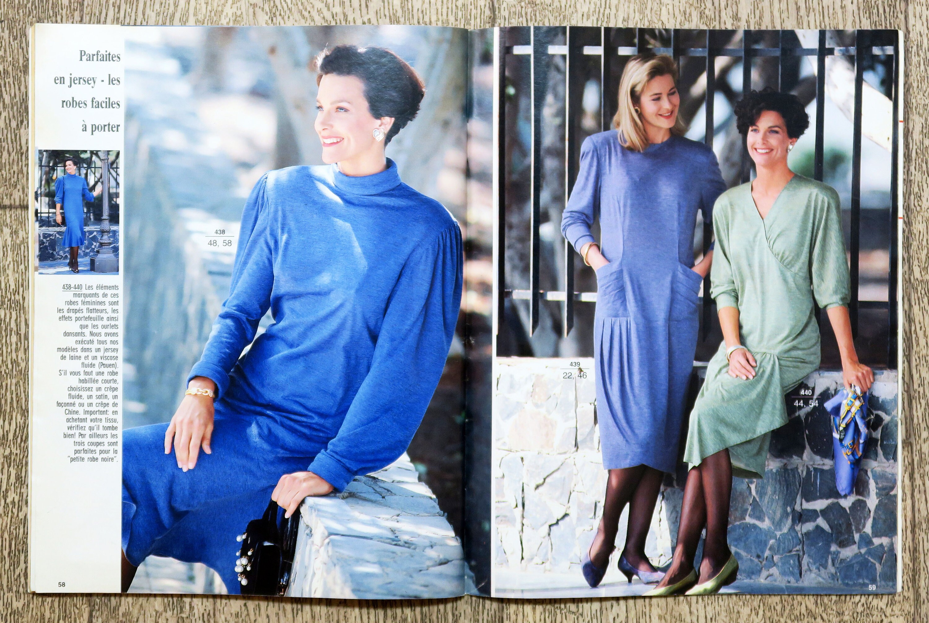 Burda Fashion Magazine in Large Sizes Fall 1990, Sewing Pattern, Burda ...