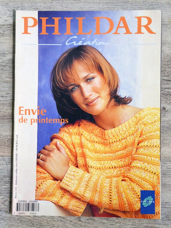 Magazine Phildar Créations 301 / Envie de printemps catalogue - Etsy France