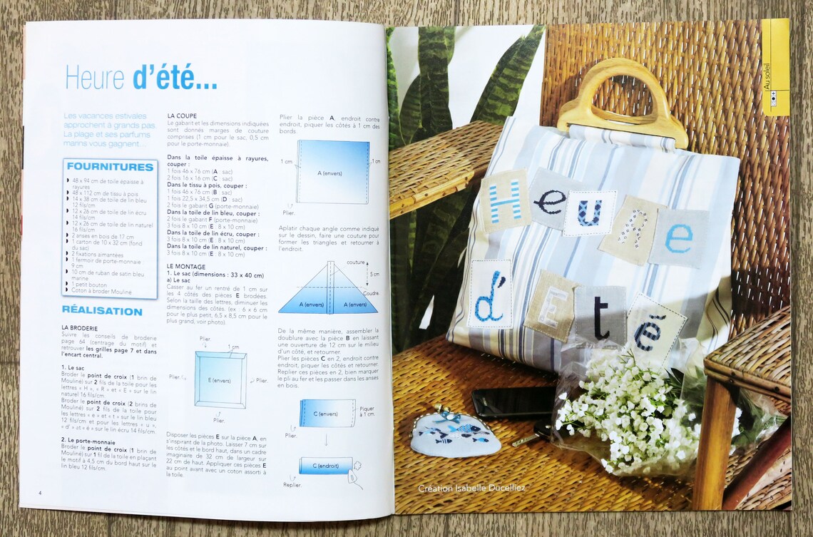 Mains Et Merveilles Magazine / Cross Stitch 90, Embroidery Magazine ...