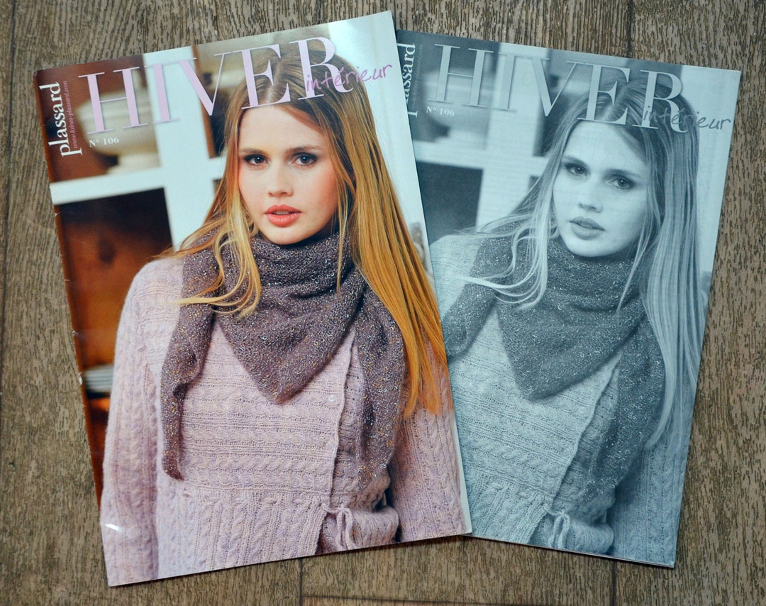 Plassard 106 Knitting Magazine / Interior Winter, Knitting Catalog ...
