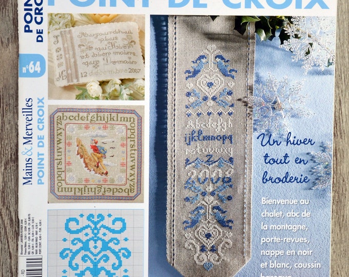 Magazine Mains & Merveilles 64 / A Winter Full of Embroidery ...