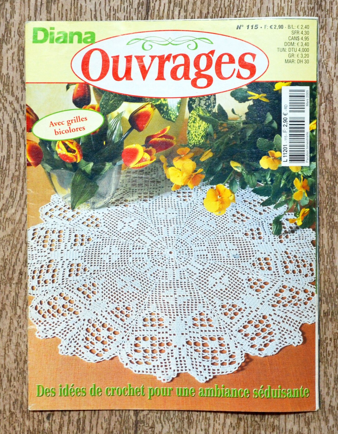 Diana Magazine Works 115, Crochet Catalog, Crochet Magazine, Crochet ...