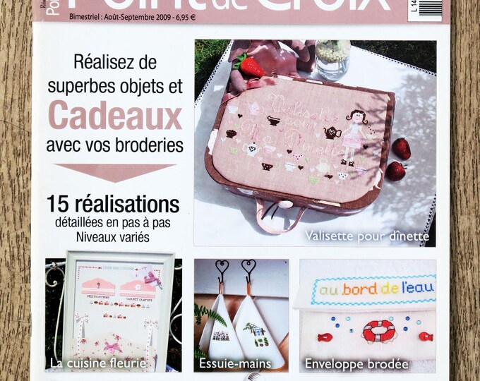 Magazine Patterns and Abcs in Cross Stitch 30 / Flowers, Embroidery ...