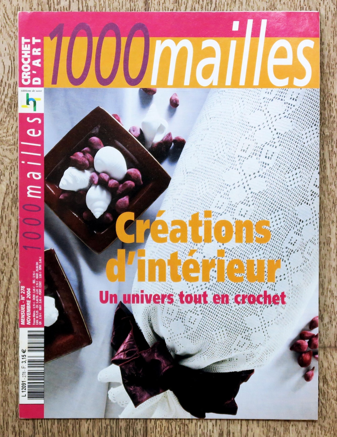 1000 Mailles Magazine 278, Crochet Catalog, Crochet Magazine, Crochet ...
