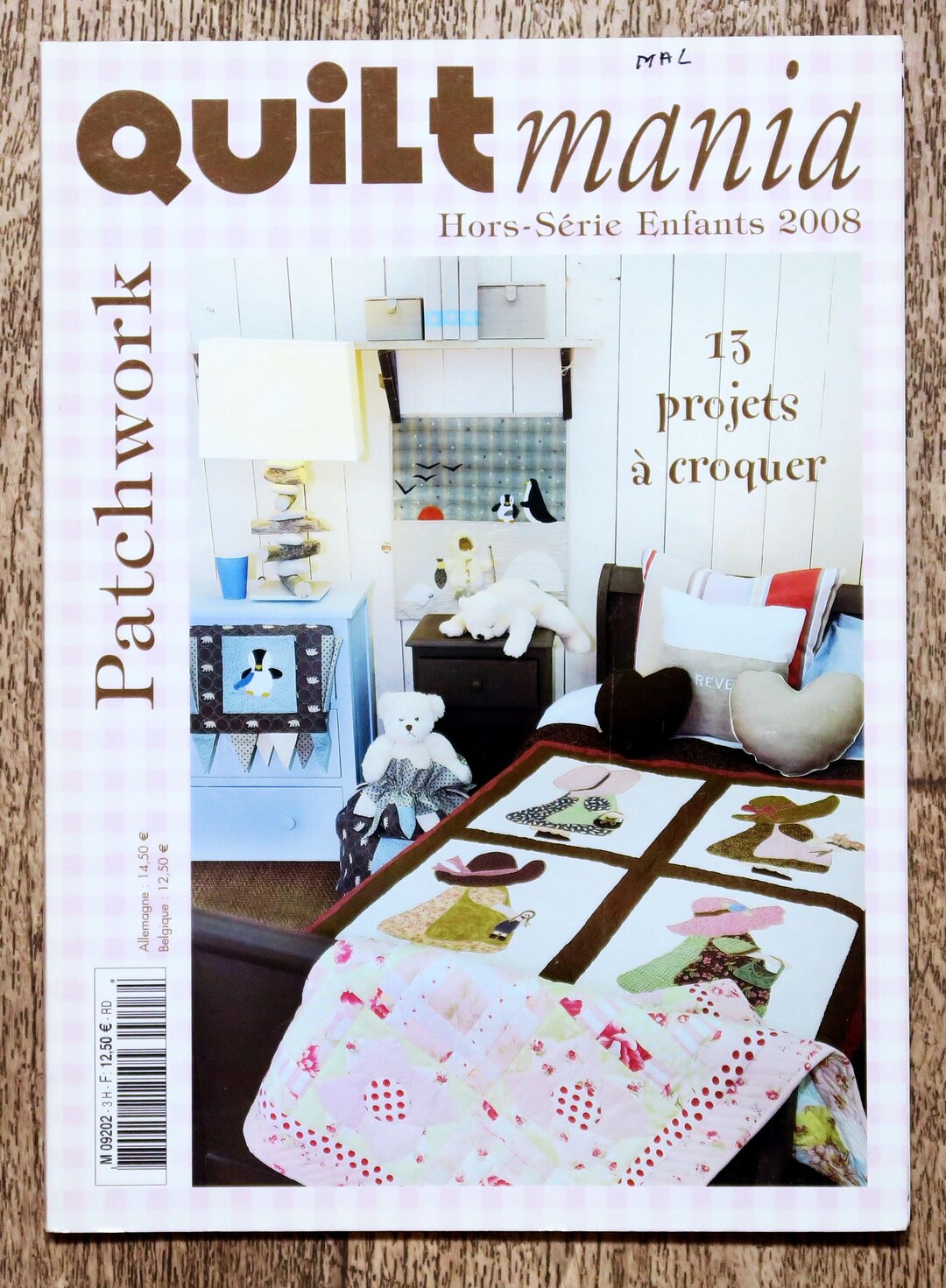Quiltmania Magazine / Children's Special Edition 2008, Patchwork ...