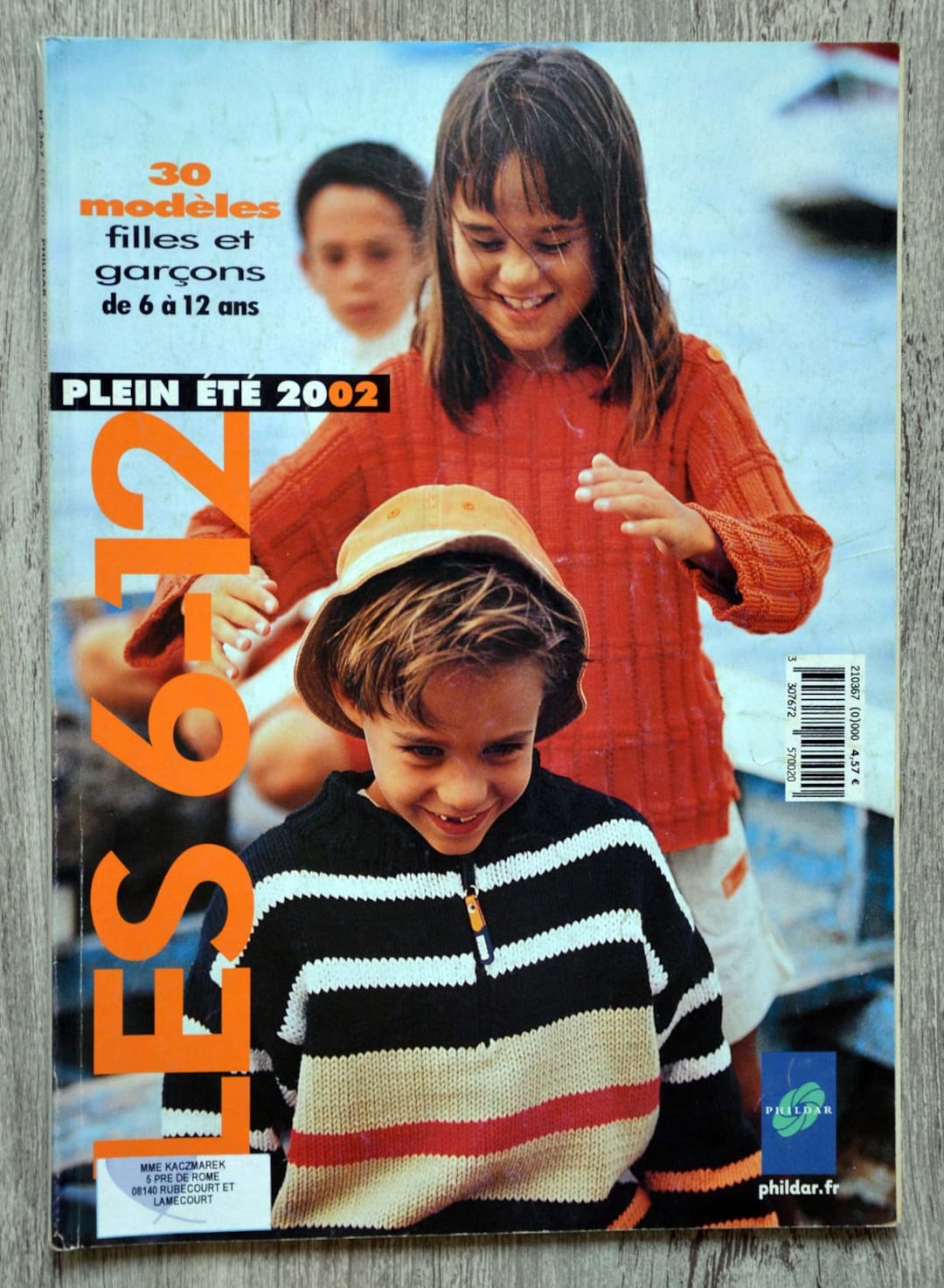 Phildar Magazine 367 / 6-12 Summer 2002, Knitting Catalog, Phildar ...