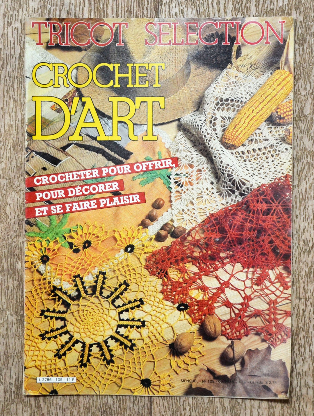 Knitting Magazine Art Crochet Selection 105, Crochet Magazine, Crochet ...