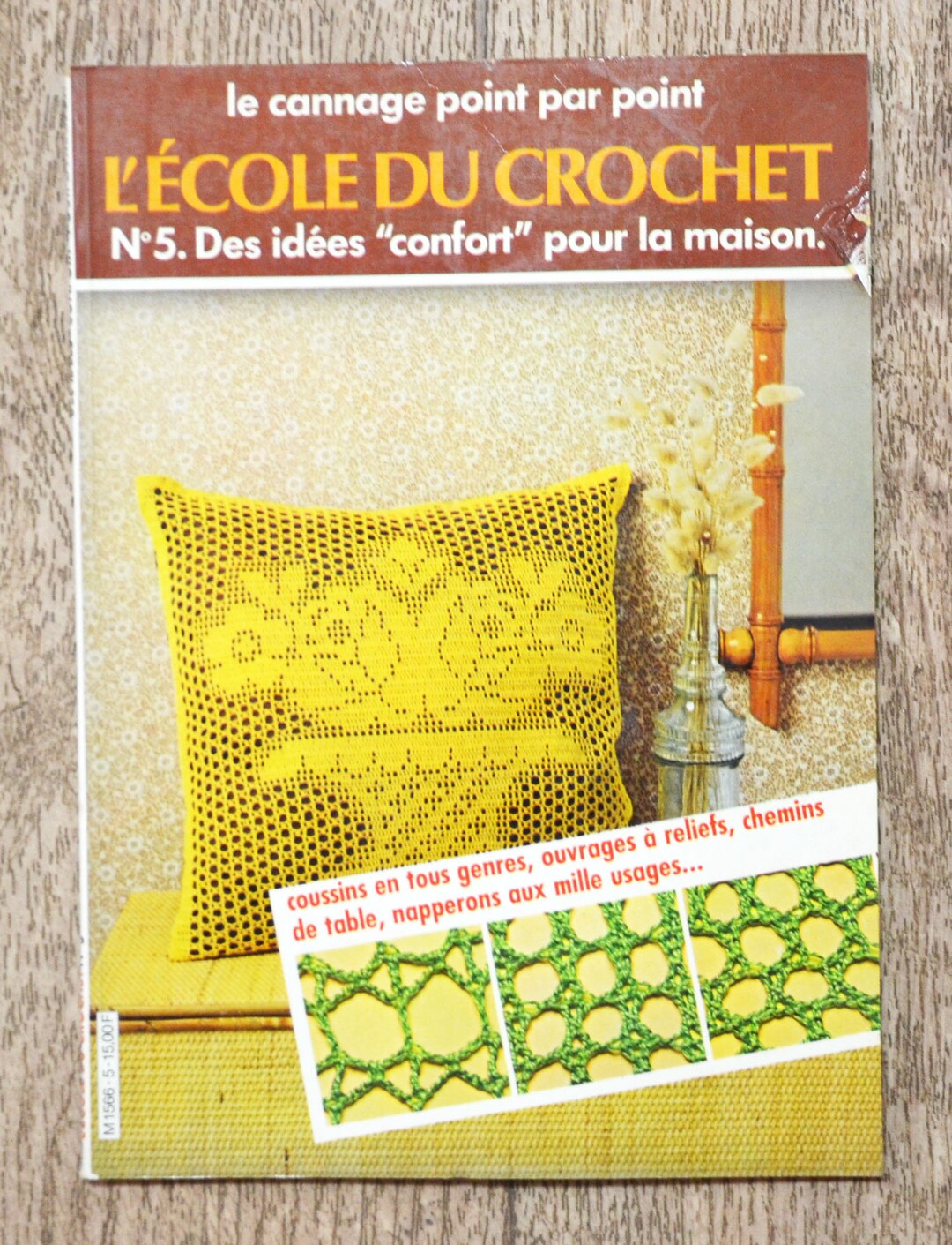 Book L'école Du Crochet 5 / Comfort Ideas for the Home, Crochet Catalog ...