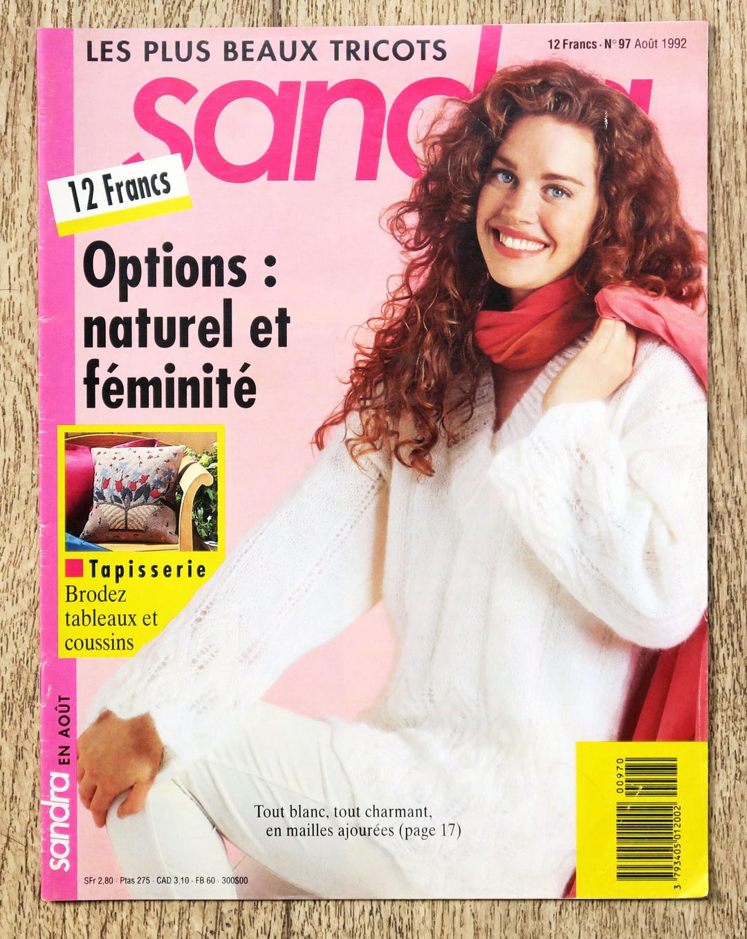 Sandra 97 Knitting Magazine / August 1992, Knitting Catalog, Vintage ...